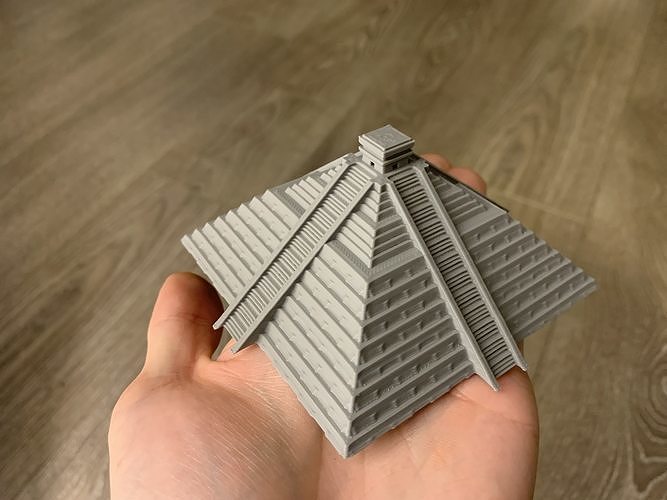 Aztec Temple free 3D model 3D printable | CGTrader