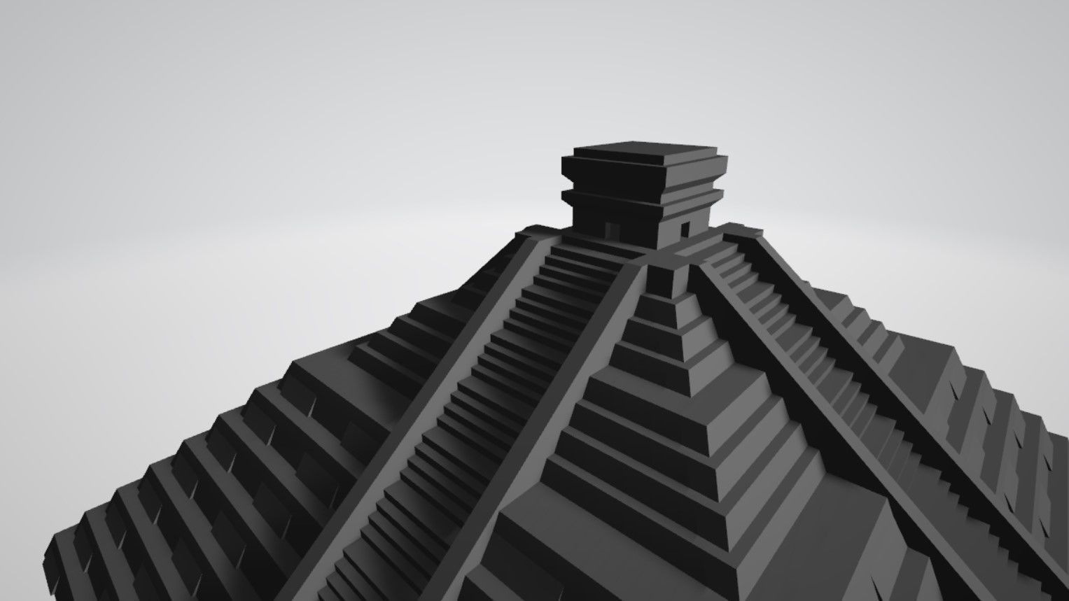 Aztec Temple free 3D model 3D printable | CGTrader