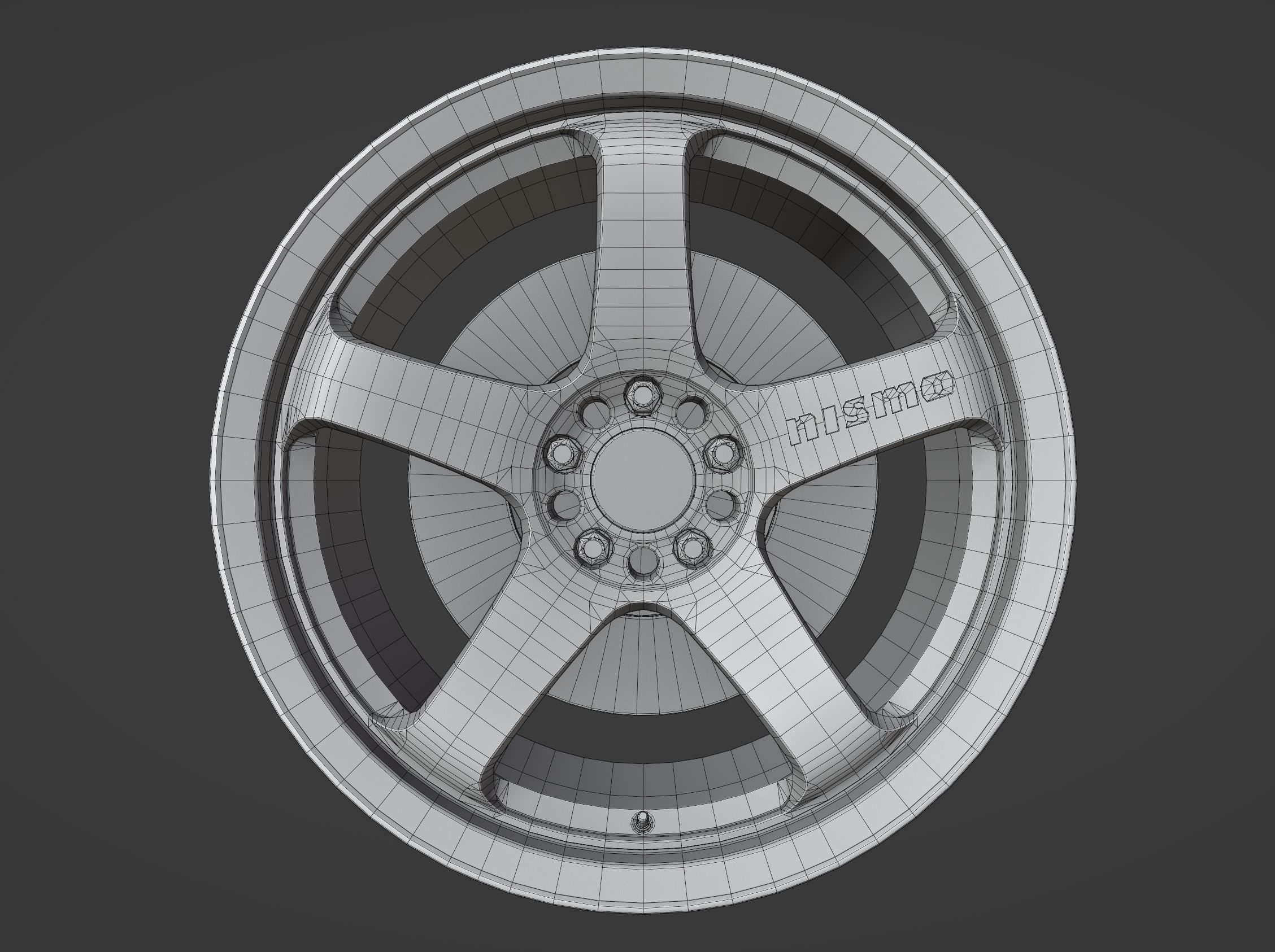 3D model Rays Nismo LMGT4 - Wheels - Game Ready VR / AR / low-poly ...