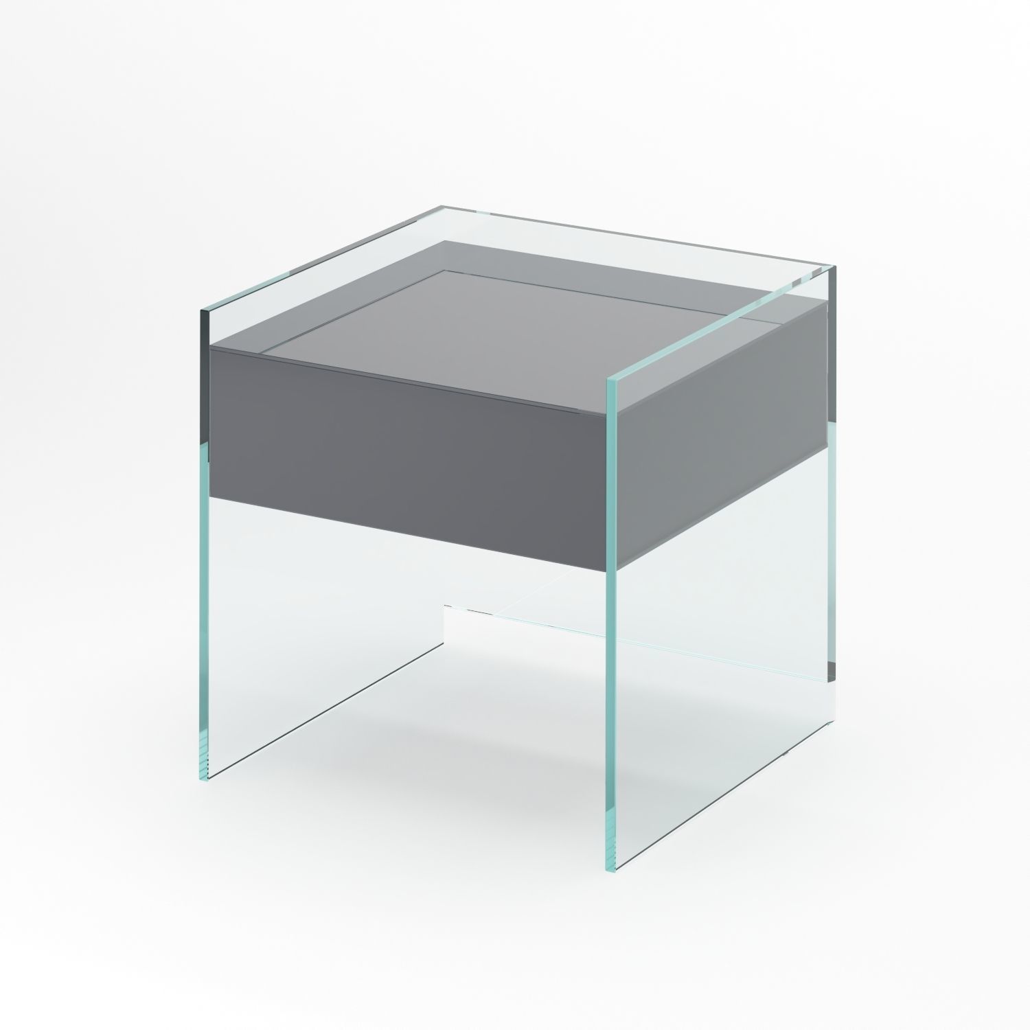GLAS Italia Float Chestof Drawers Set 01 3D model | CGTrader