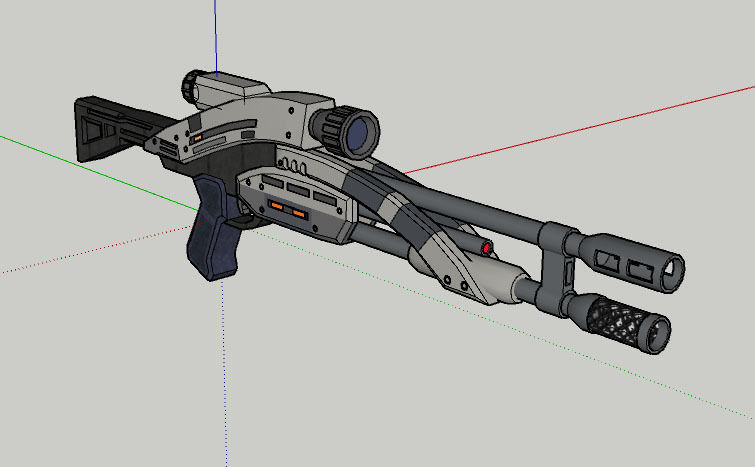 3D model M-92 Mantis VR / AR / low-poly | CGTrader