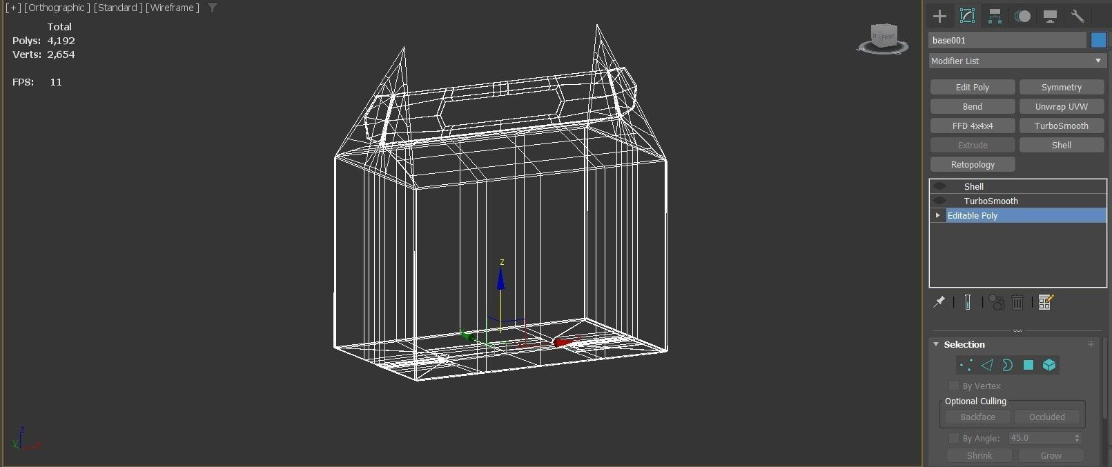 Gable Box-open and close one 3D model | CGTrader