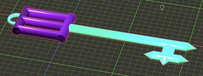 Ryn Keyblade free 3D model 3D printable | CGTrader
