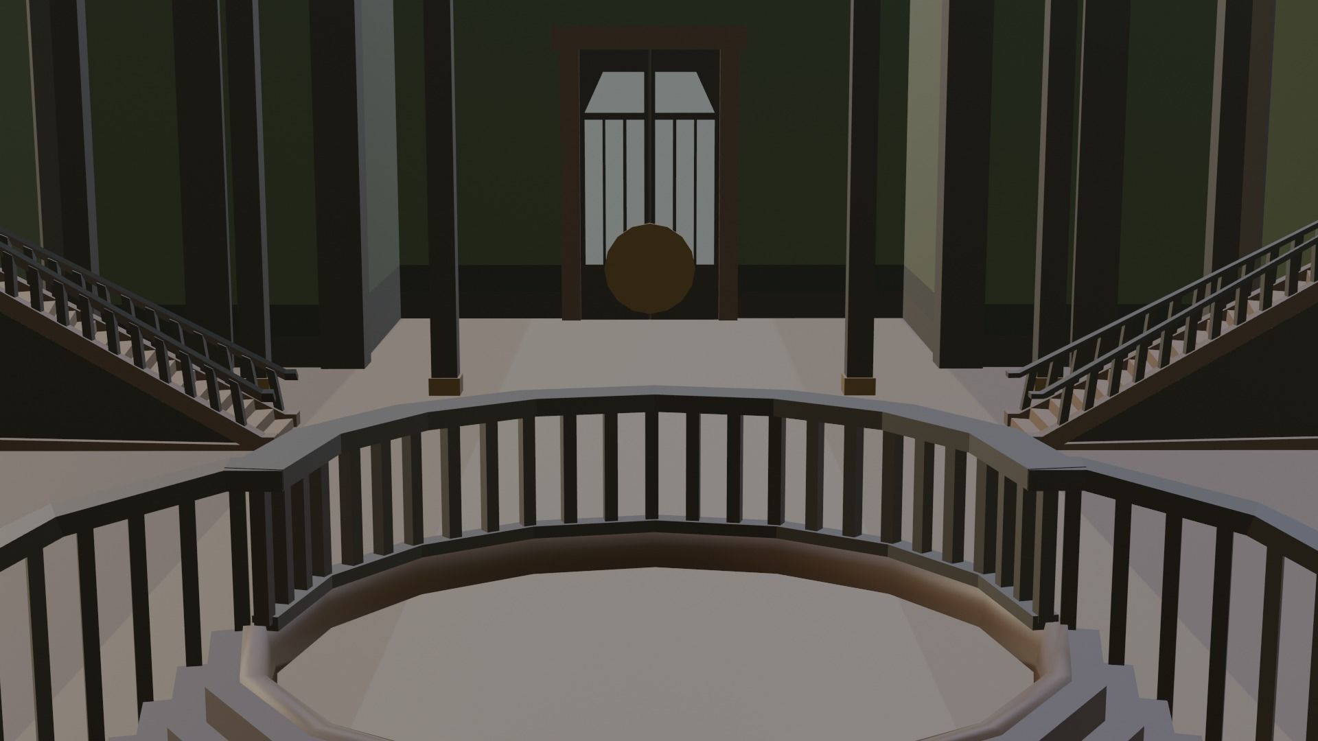 Haven Academy Main Hall 3D model | CGTrader