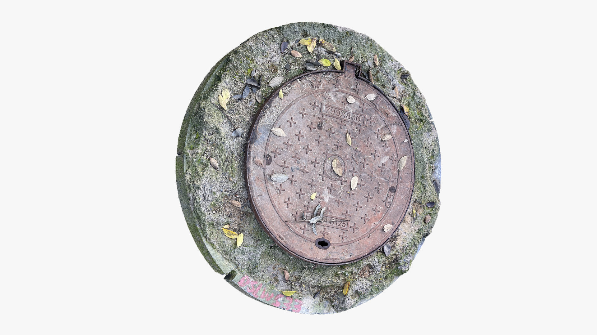 Manhole 3d Scan 3D model | CGTrader