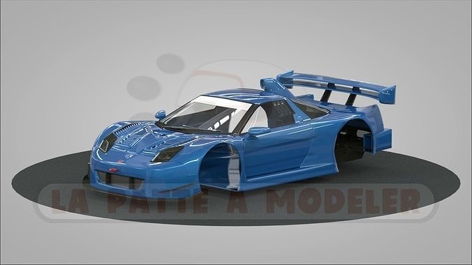 Honda NSX JGTC LPAM 3D model | CGTrader