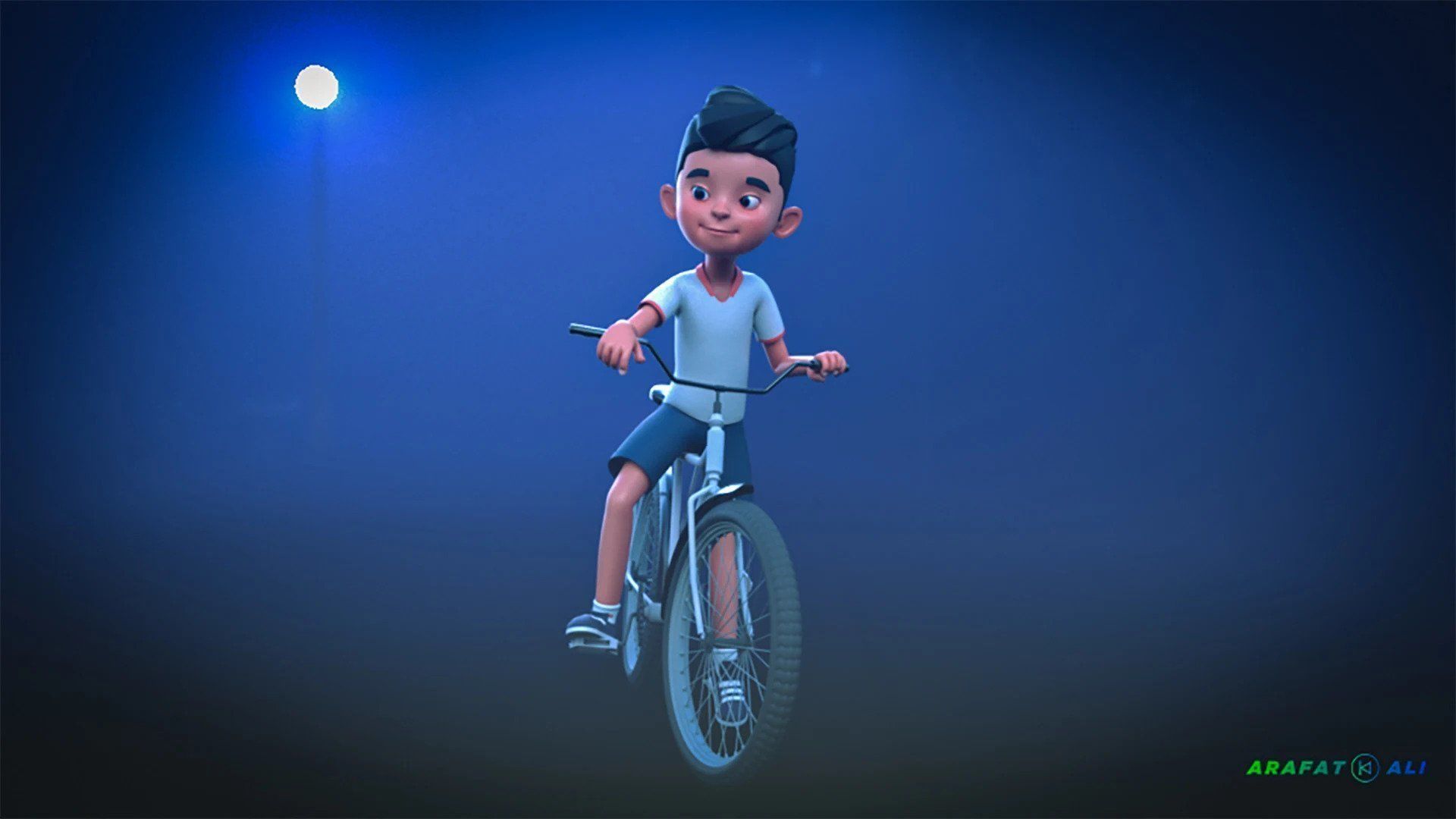 Little Arafat rigged Character 3D model rigged | CGTrader