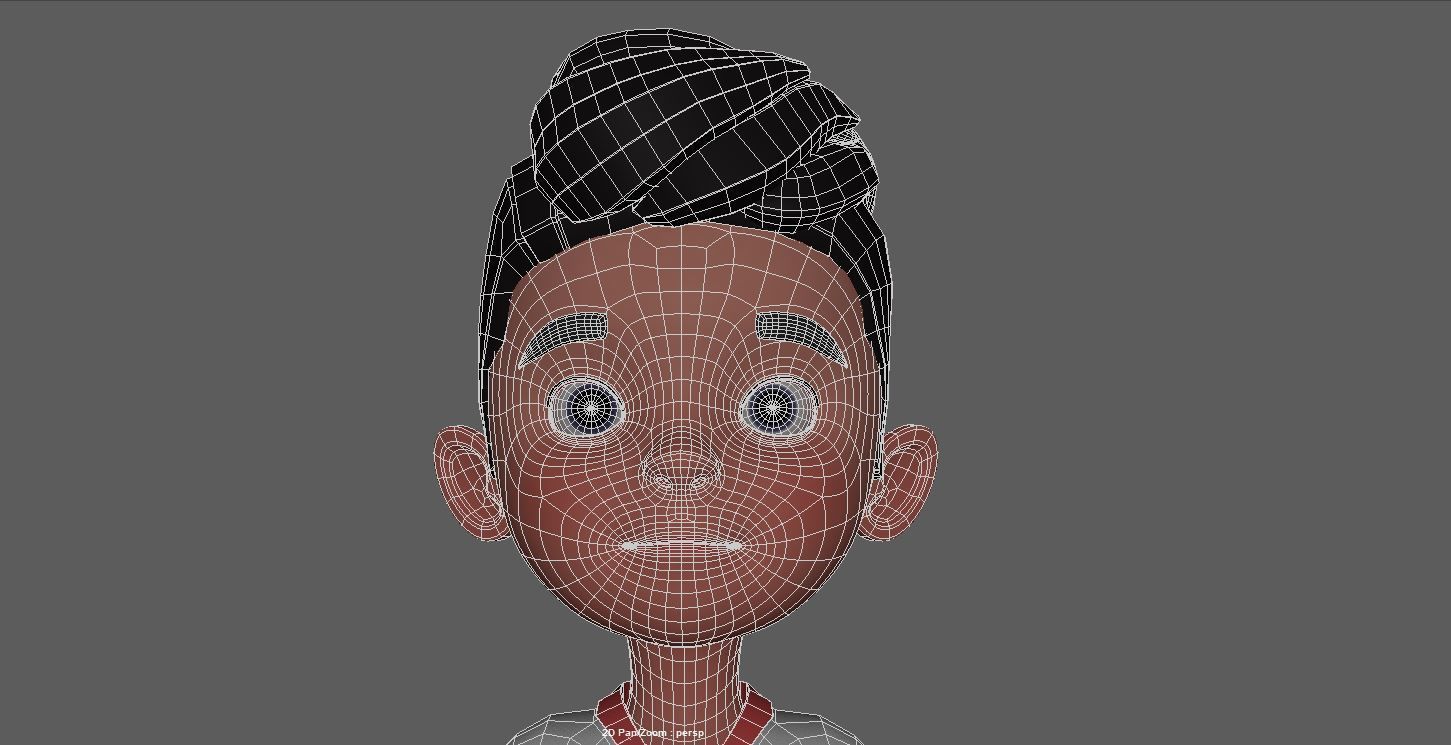 Little Arafat rigged Character 3D model rigged | CGTrader