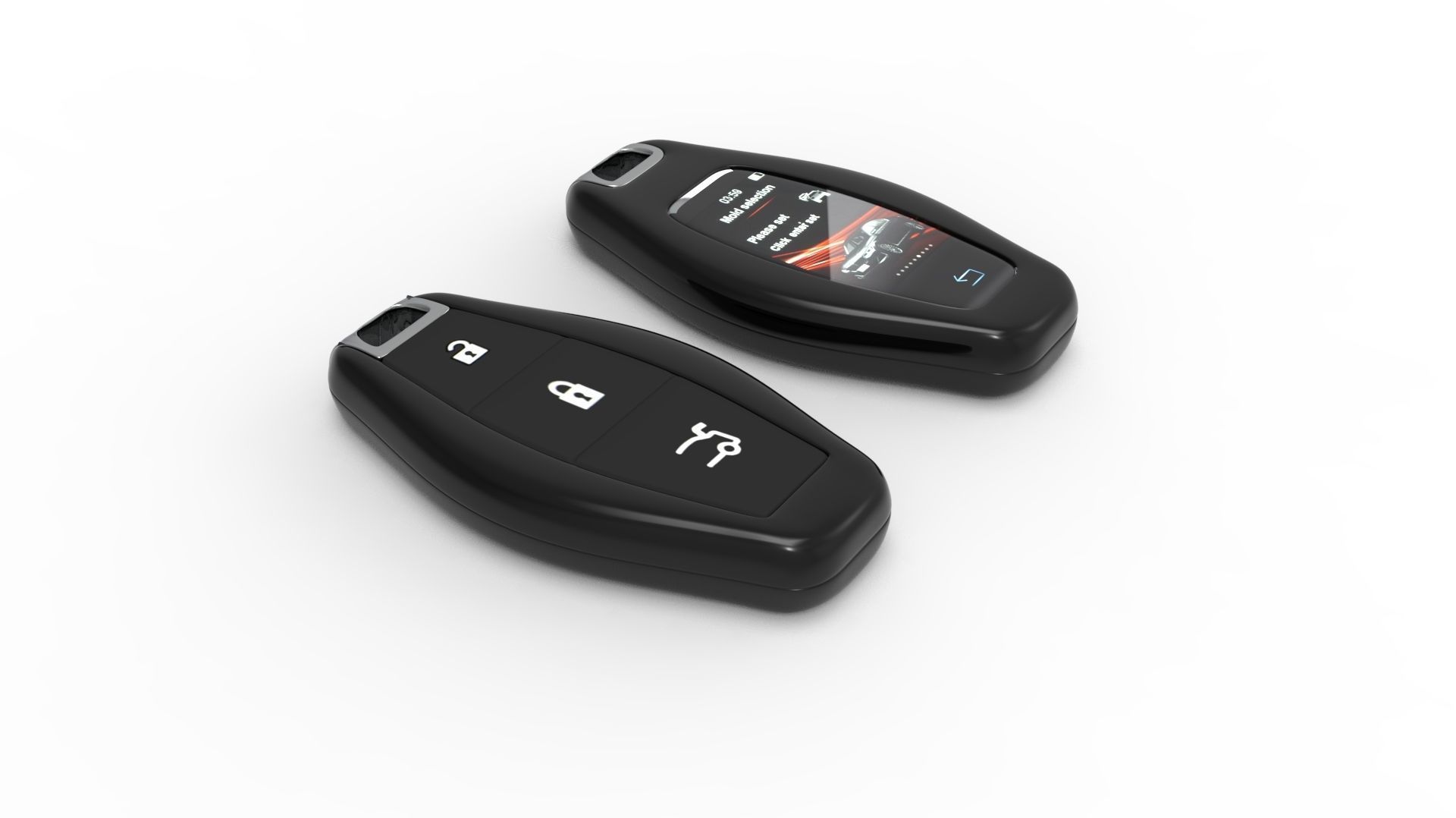 CAR KEY 04 3D model | CGTrader