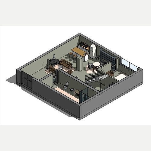Loft - Revit 3D model | CGTrader
