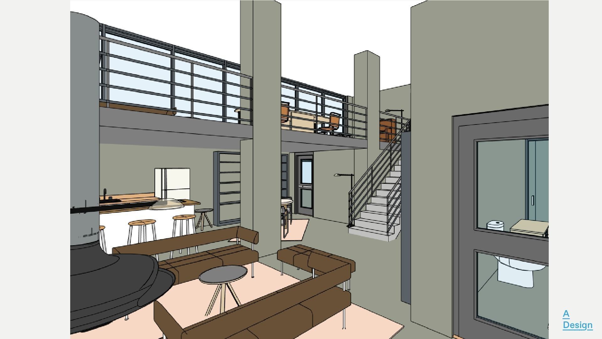 Loft - Revit 3D model | CGTrader