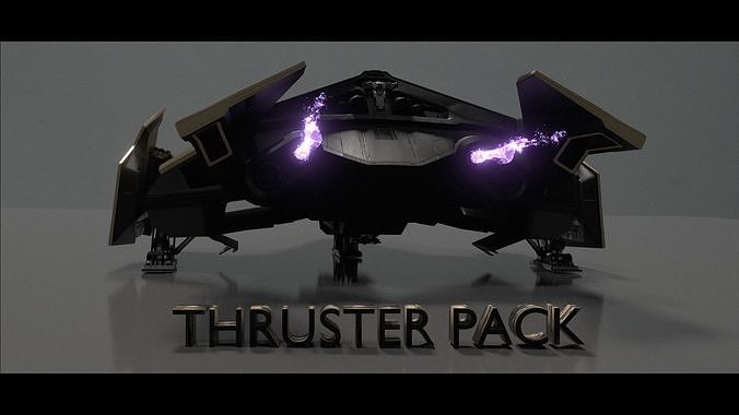Thrusters Pack VDB 3D model animated | CGTrader