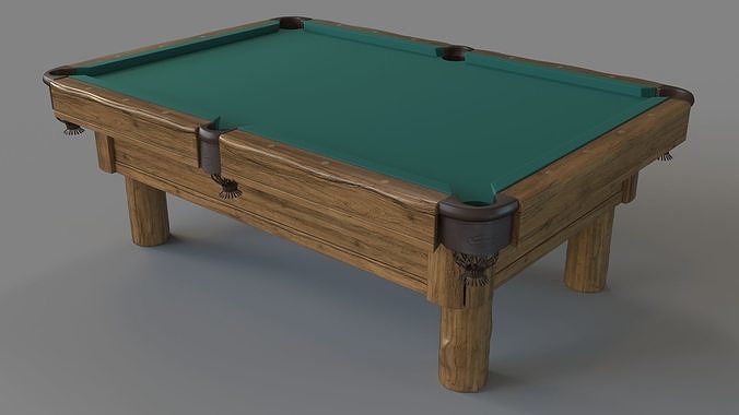 Pinehaven Billiard Table 3D model | CGTrader