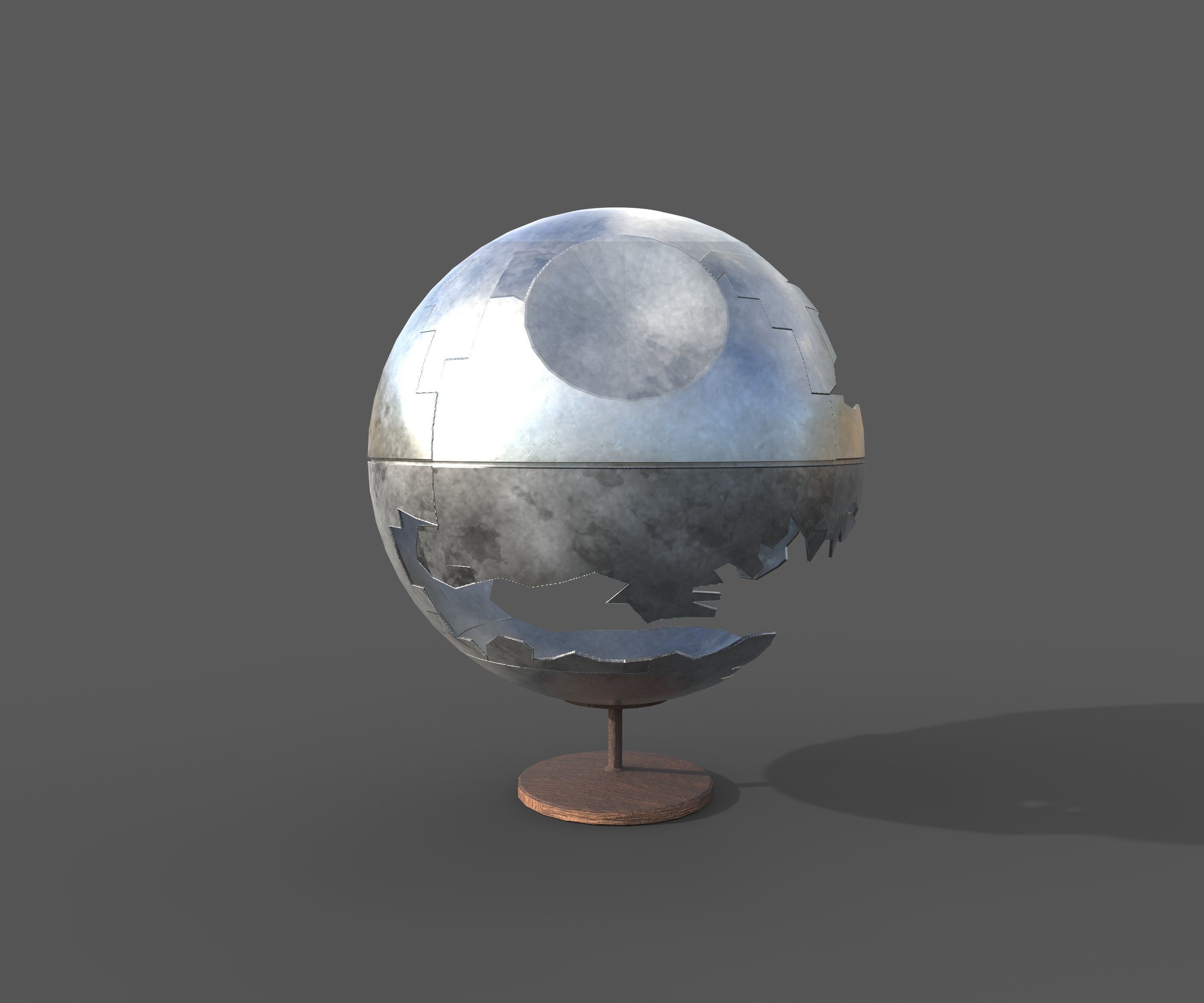 3D model Death Star Trinket VR / AR / low-poly | CGTrader