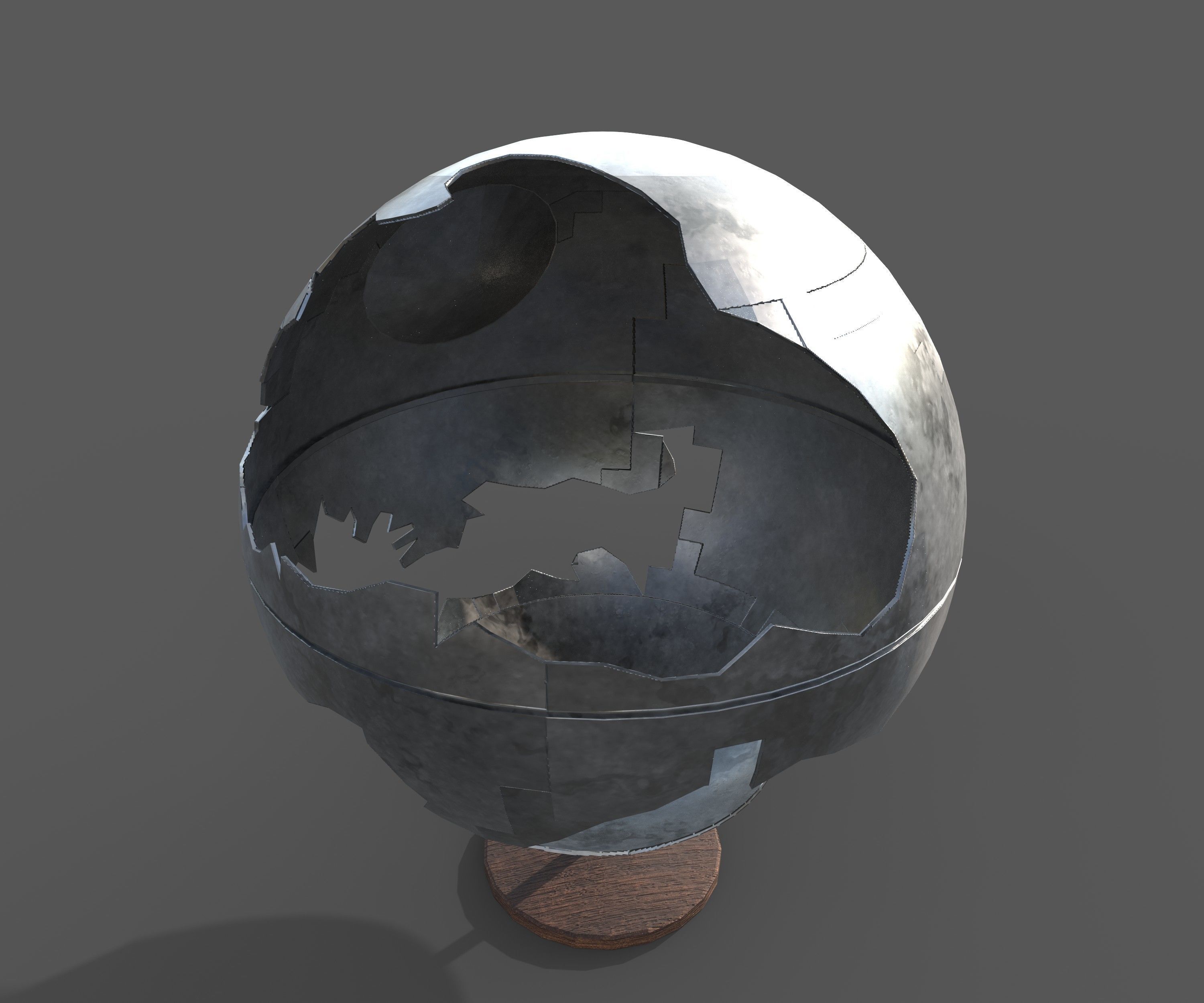 3D model Death Star Trinket VR / AR / low-poly | CGTrader
