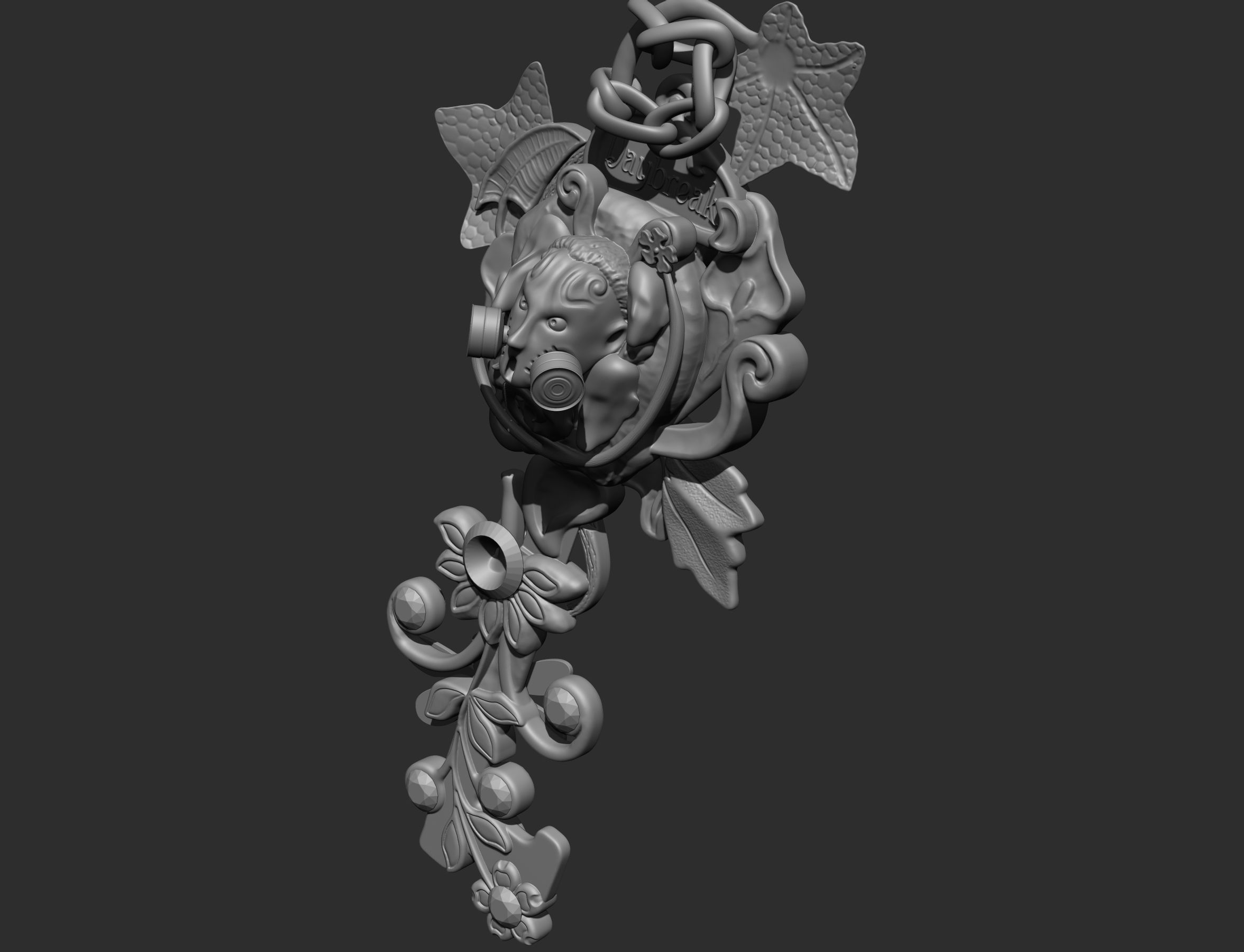 summer key 3D model 3D printable | CGTrader