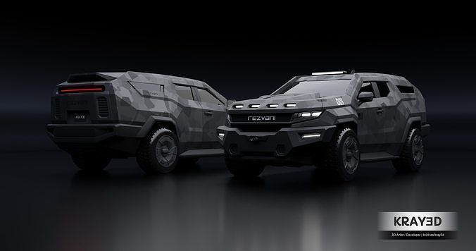 Rezvani Vengeance 3D model | CGTrader