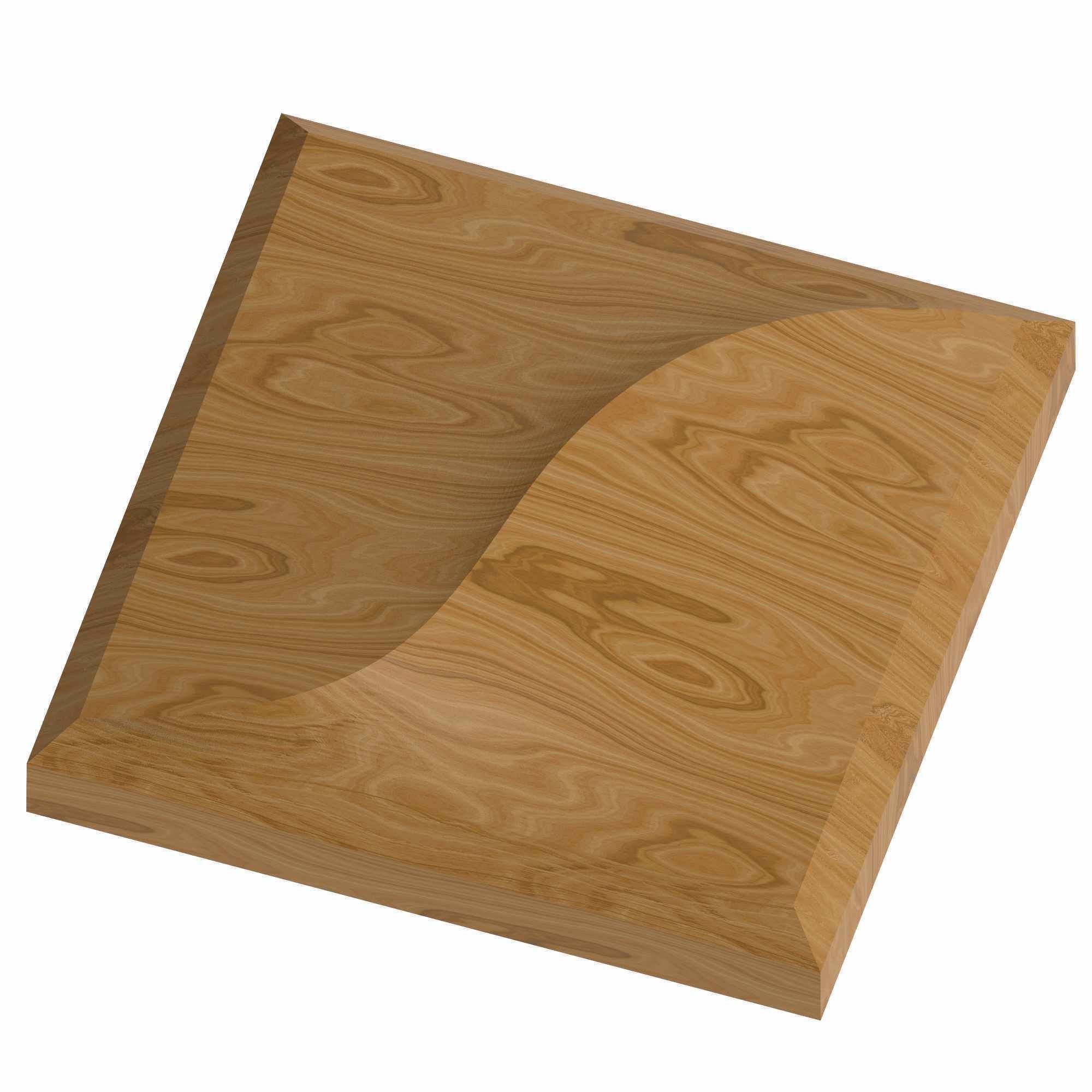 Decorative panel STL 3D model | CGTrader