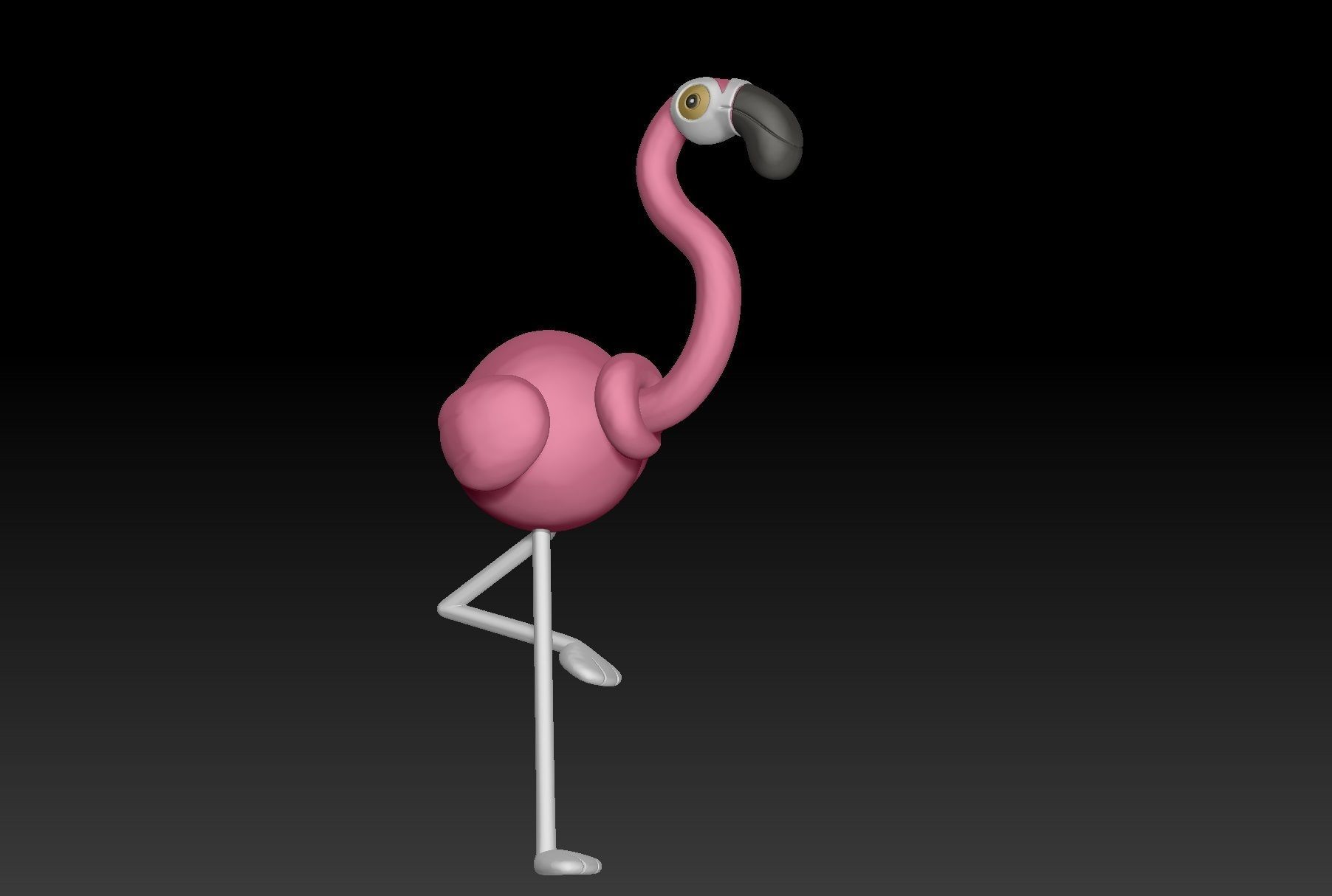 Pokemon Flamigo 3D model 3D printable | CGTrader