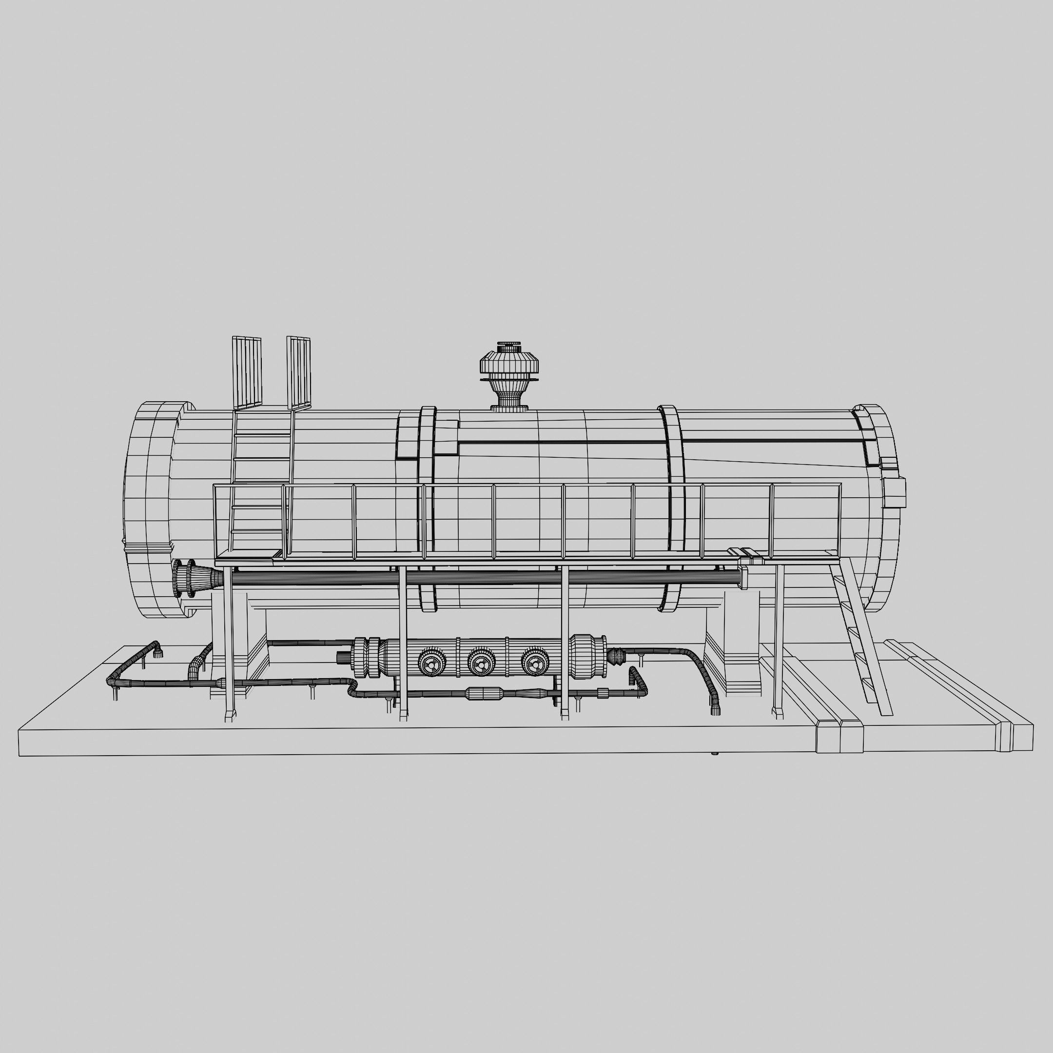 3D model Boiler steam - steam VR / AR / low-poly | CGTrader