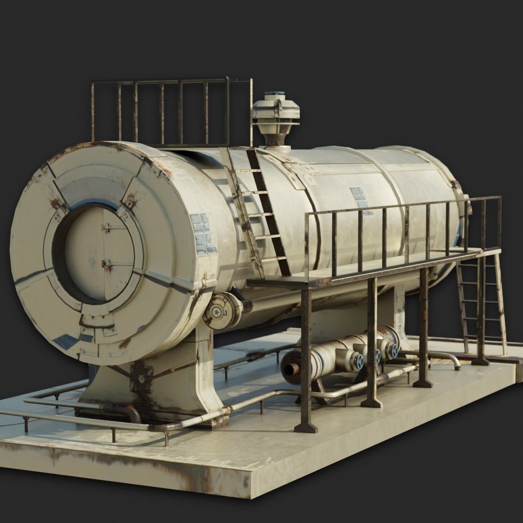 3D model Boiler steam - steam VR / AR / low-poly | CGTrader