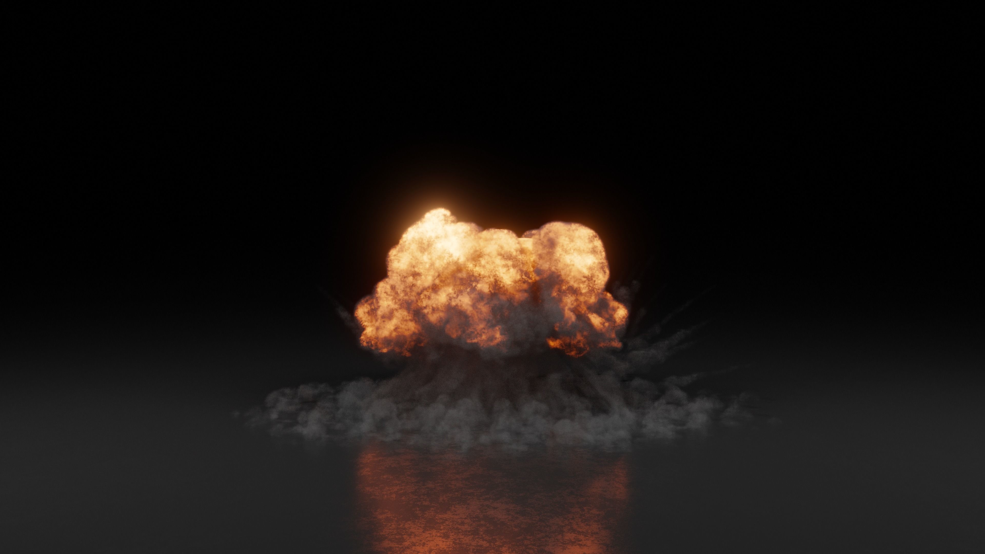 High Resolution 3D Explosion 3D model animated | CGTrader