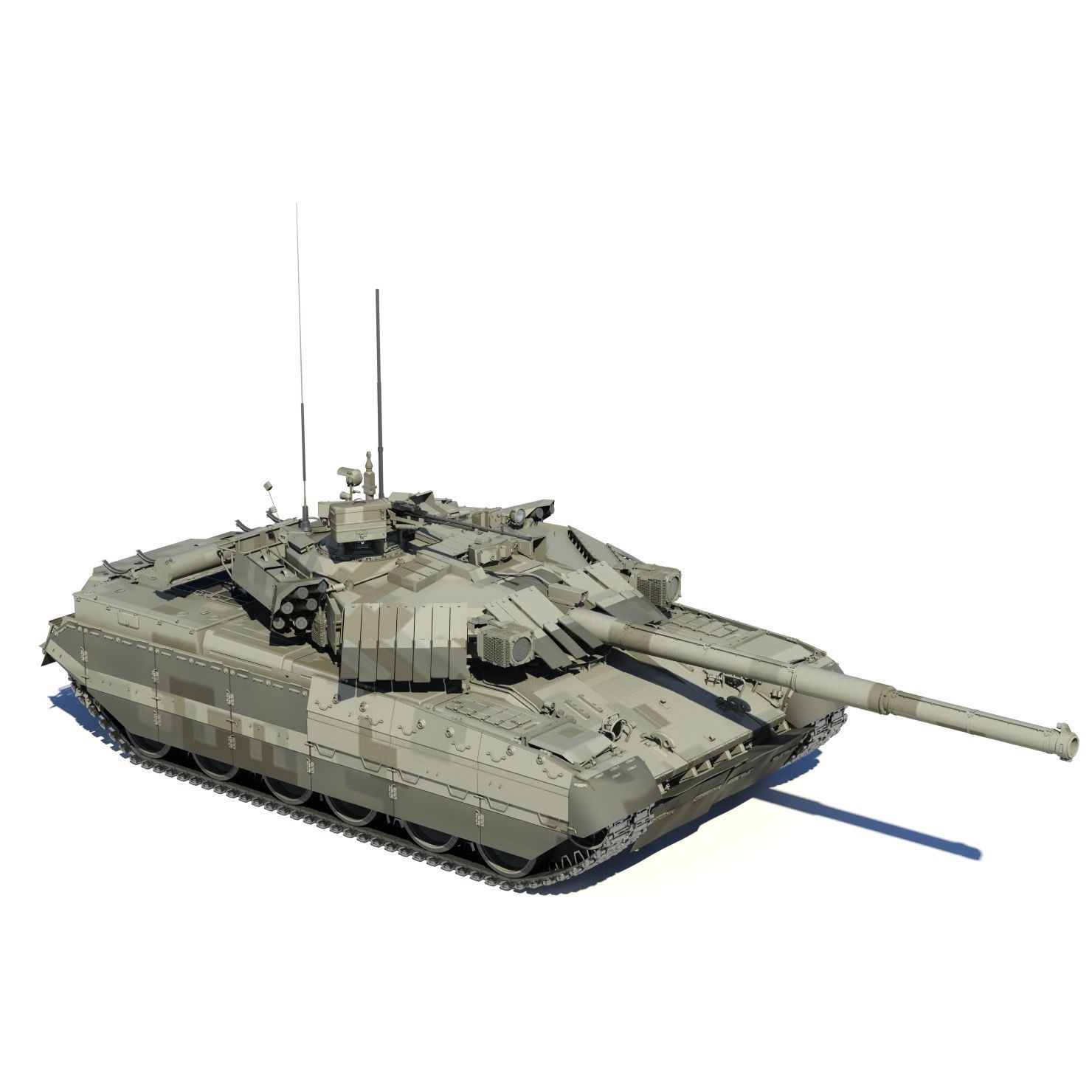 T-84 Oplot 3D model animated | CGTrader