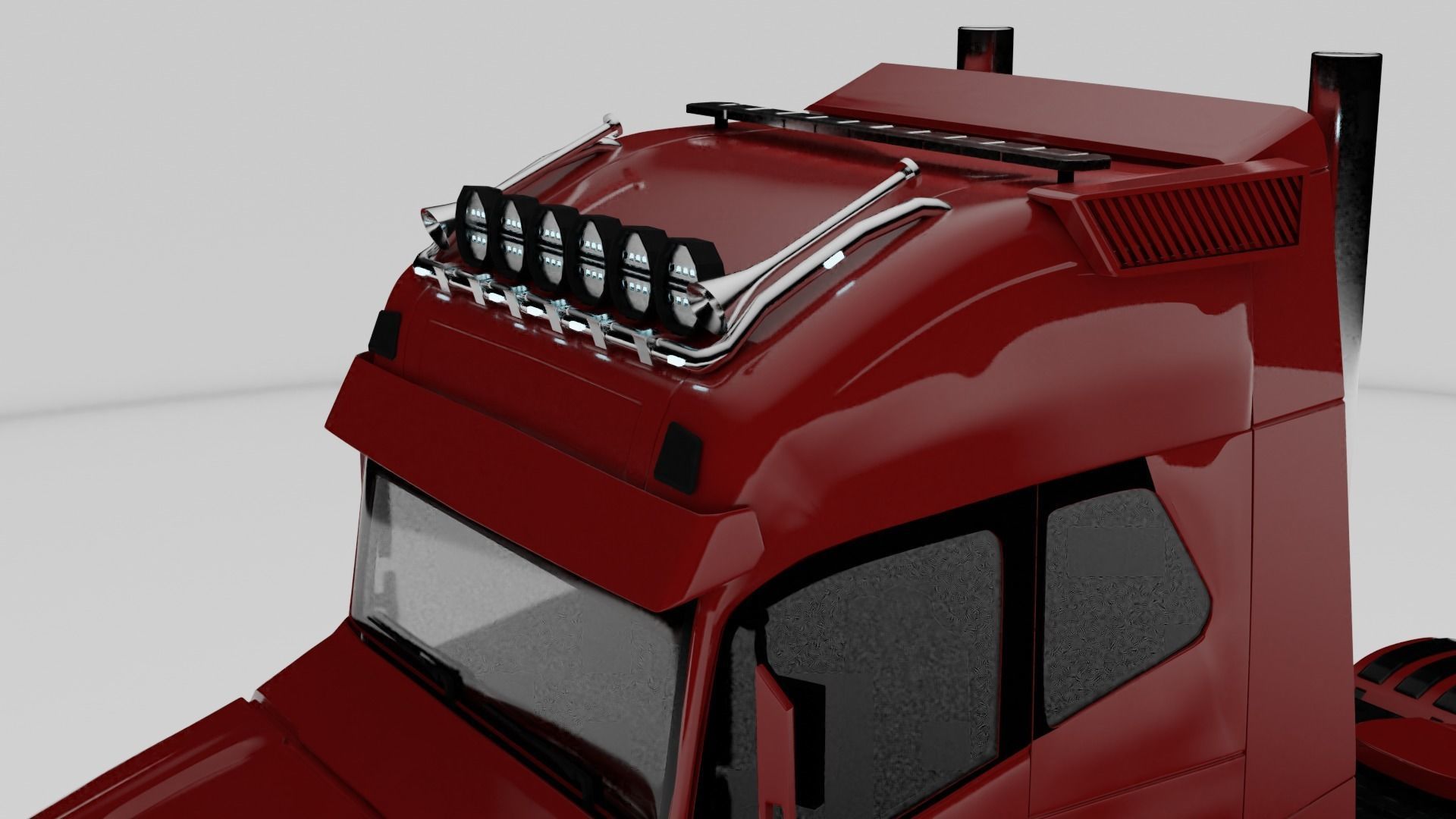 Volvo VT5 Vlastuin Truck 3D model rigged | CGTrader