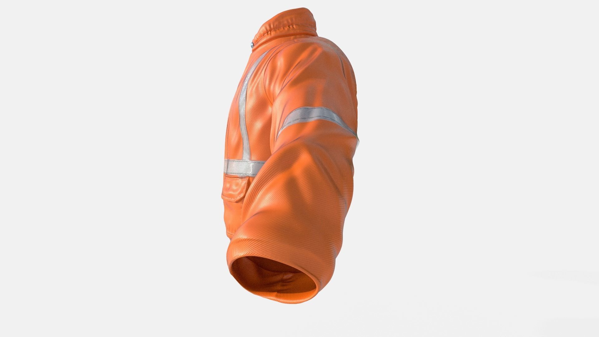 3D model Workman Mining Safety Jacket VR / AR / low-poly | CGTrader