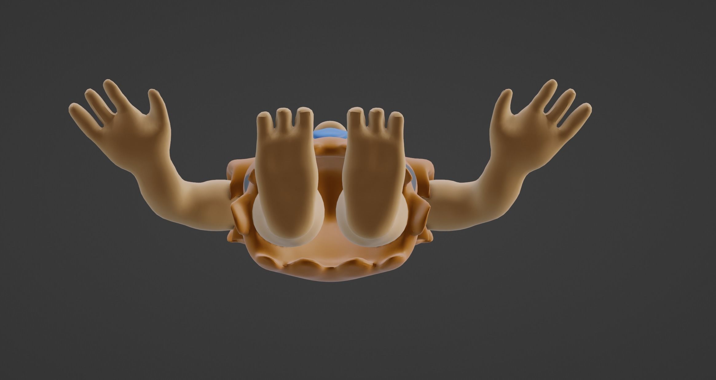 3D model Fred Flintstone - The Flintstones VR / AR / low-poly | CGTrader