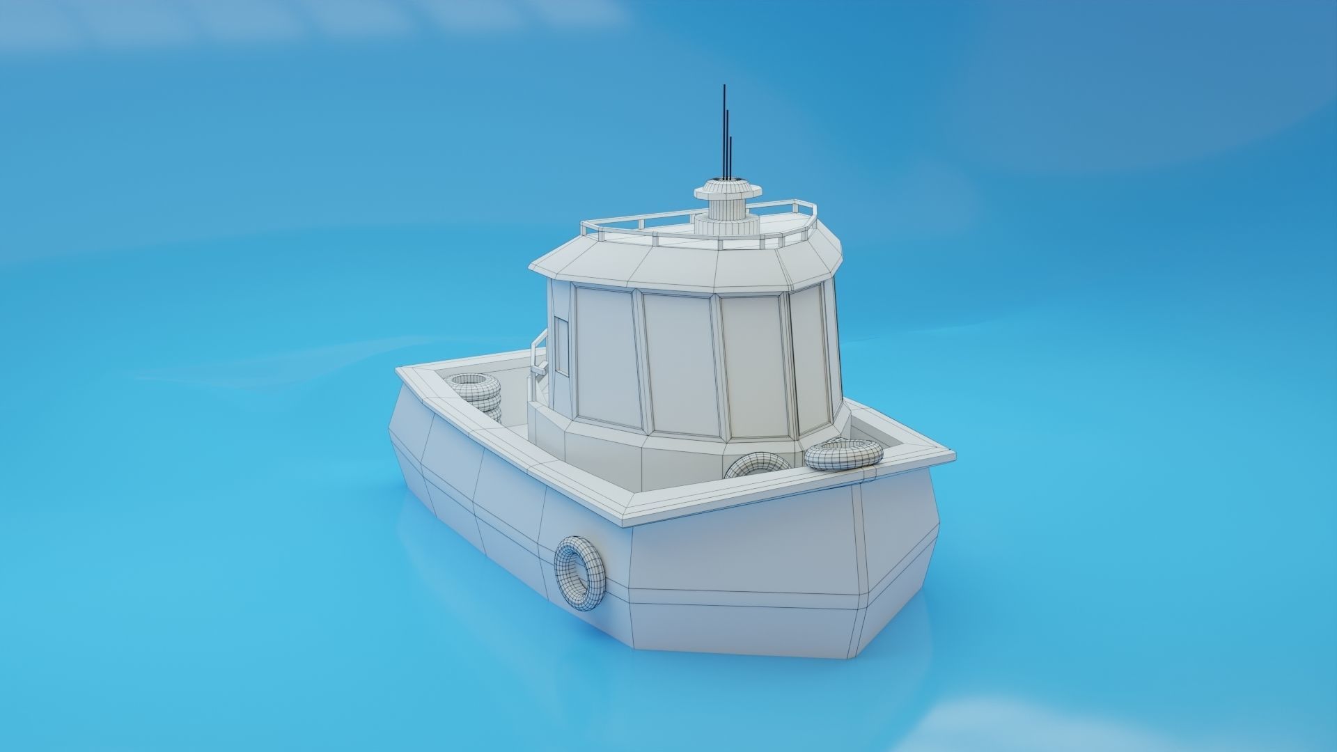 3D model Low-Poly Boat Pack VR / AR / low-poly | CGTrader