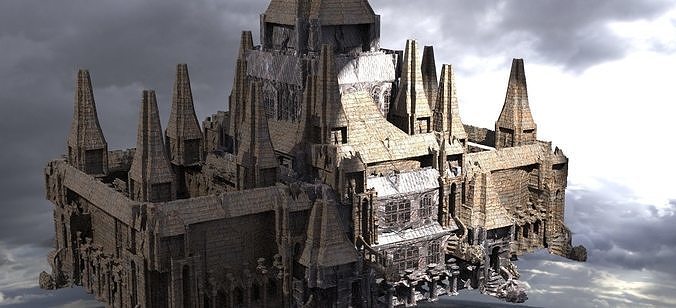 Cult Marshes Tower Cathedral 3D model | CGTrader