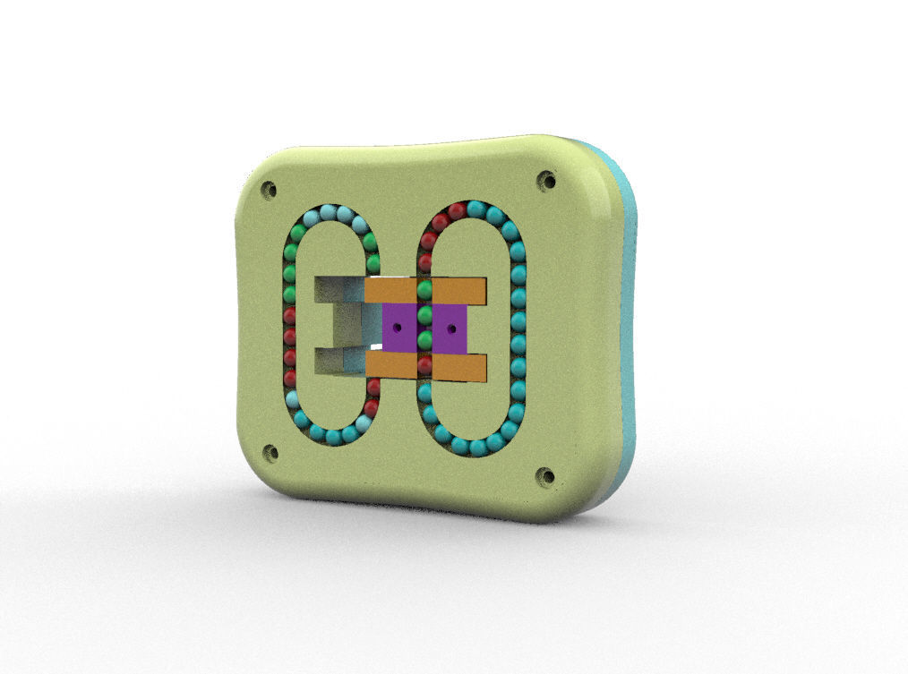 MAGIC BEAN ROTATING CUBE 3D model | CGTrader