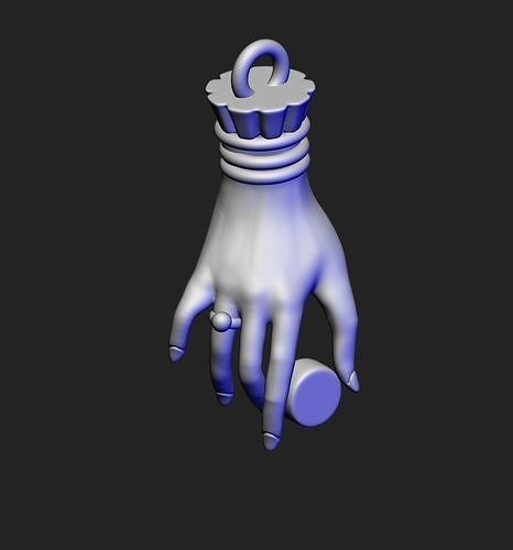 Texture hand in poses 3D model VR / AR / low-poly | CGTrader