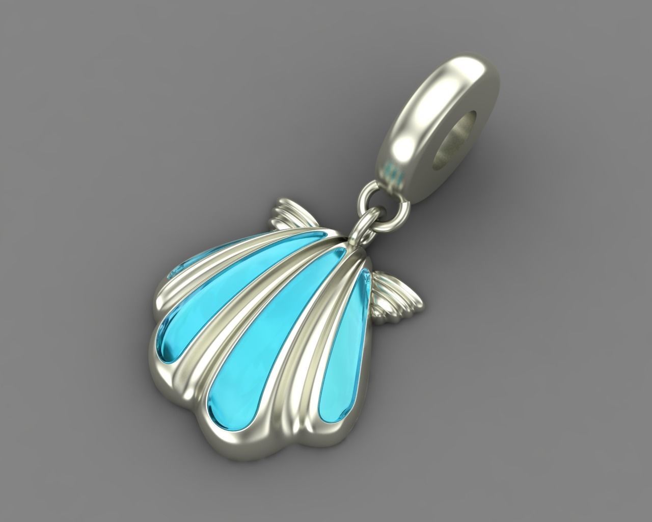 Pandora sea shell 3D model 3D printable | CGTrader