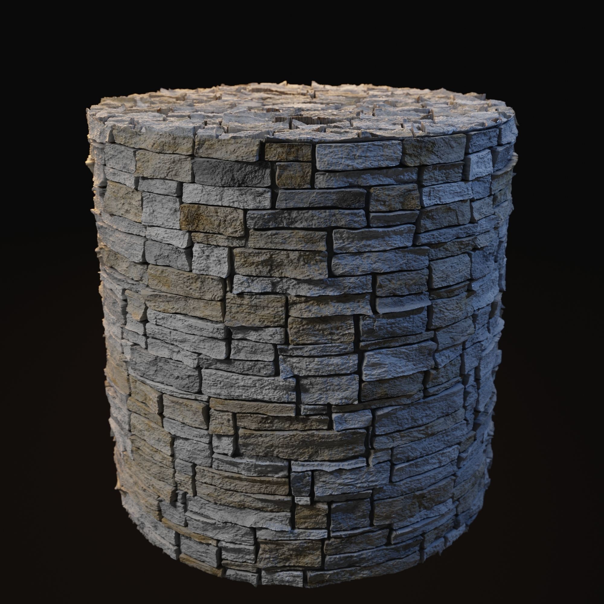 Cream Chopped Stone 8K Textures Texture | CGTrader