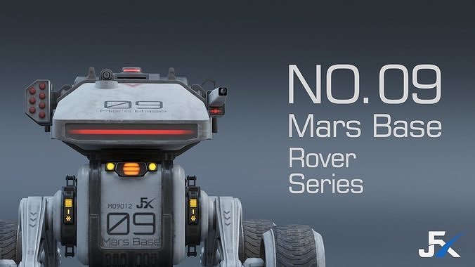 Pbr-Mars Rovers Series - Unmanned Exploration Vehicles 3D model ...
