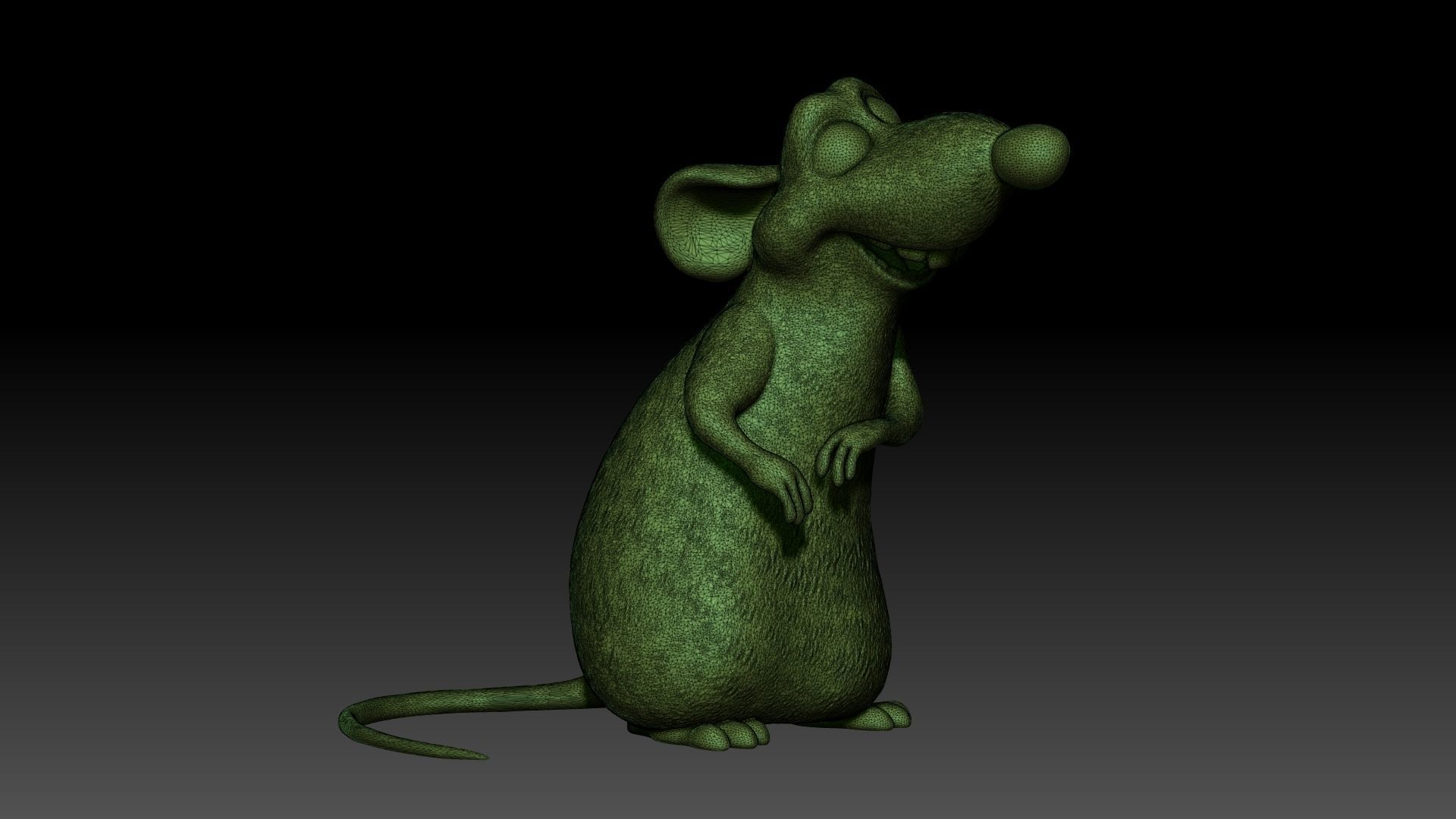 Ratatouille mouse 3D model 3D printable | CGTrader