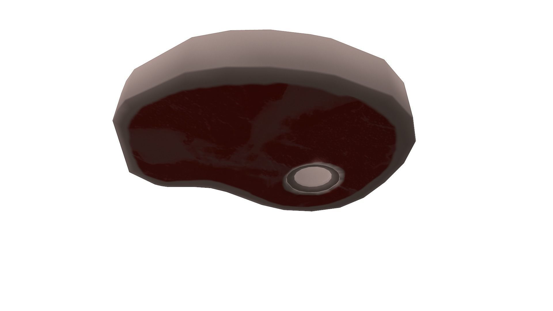 3D model Low Poly Steak piece of meat VR / AR / low-poly | CGTrader