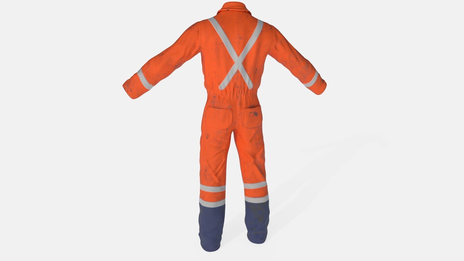 3D model Workman Overall VR / AR / low-poly | CGTrader