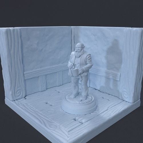 Innkeepers DnD 3D model 3D printable | CGTrader