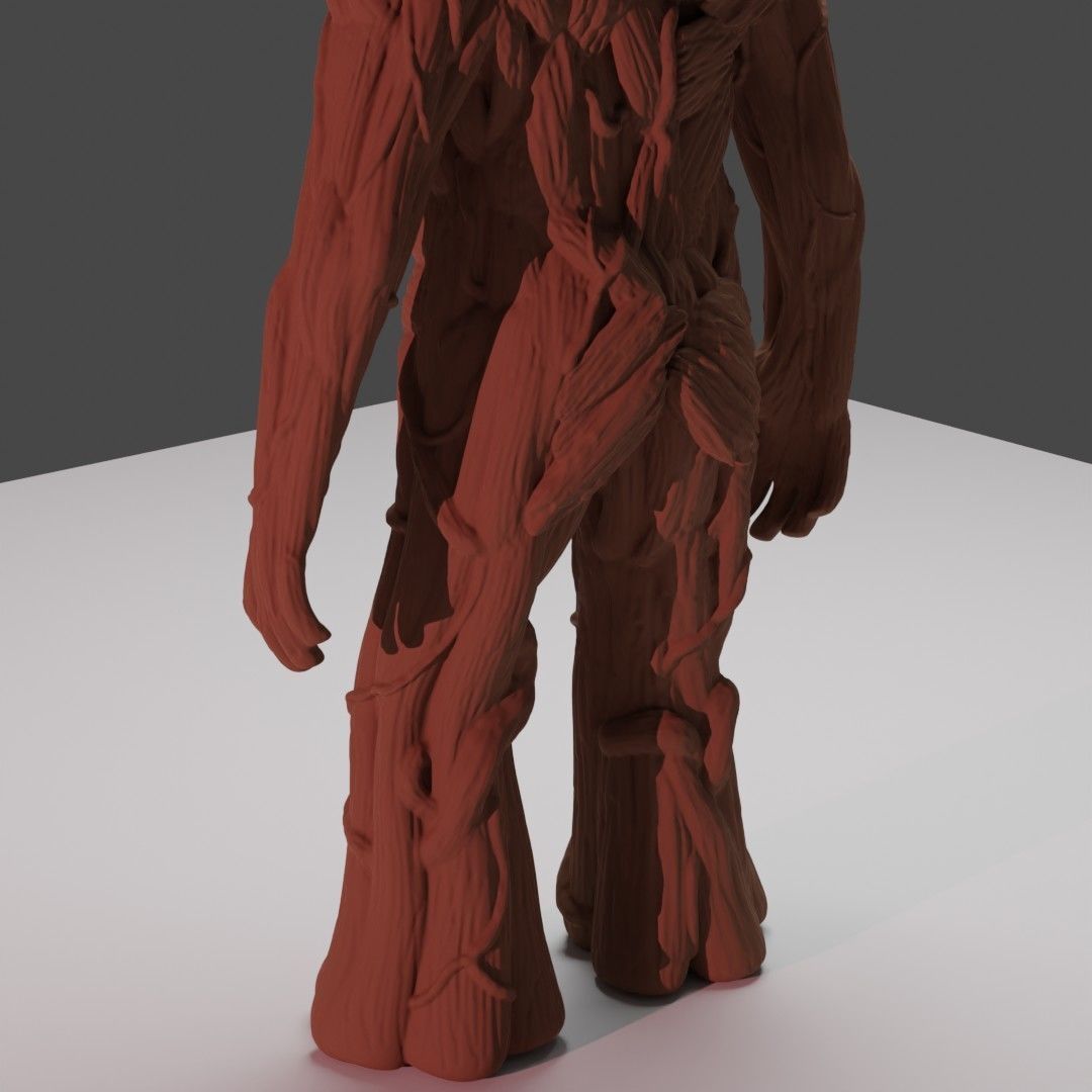 Baby groot body 3D model 3D printable | CGTrader