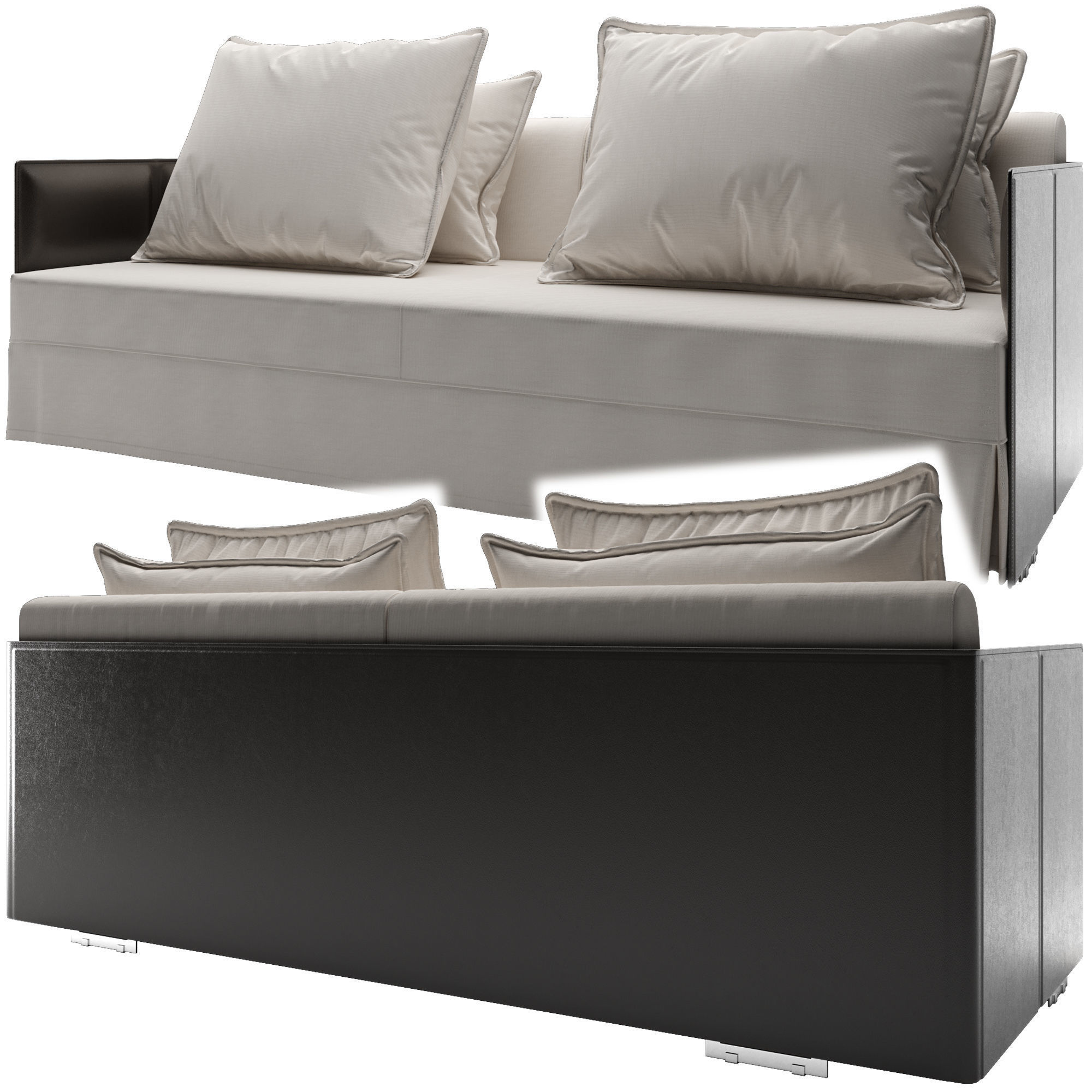 Flexform sofa-Eden 3D model | CGTrader