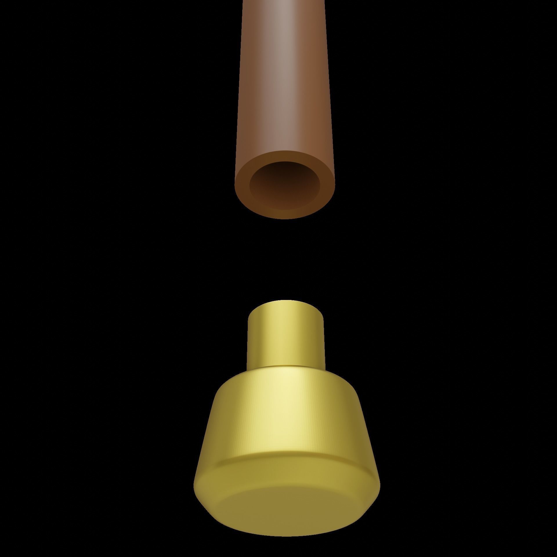 Animal Crossing Golden Wand Replica Prop 3D model 3D printable | CGTrader