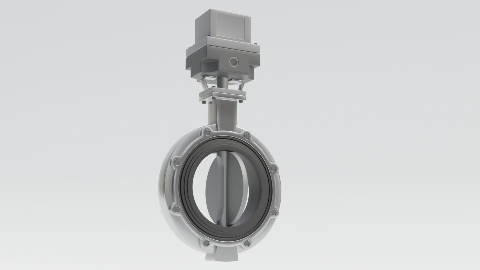 Butterfly Valve Collection 6pcs 3D model | CGTrader