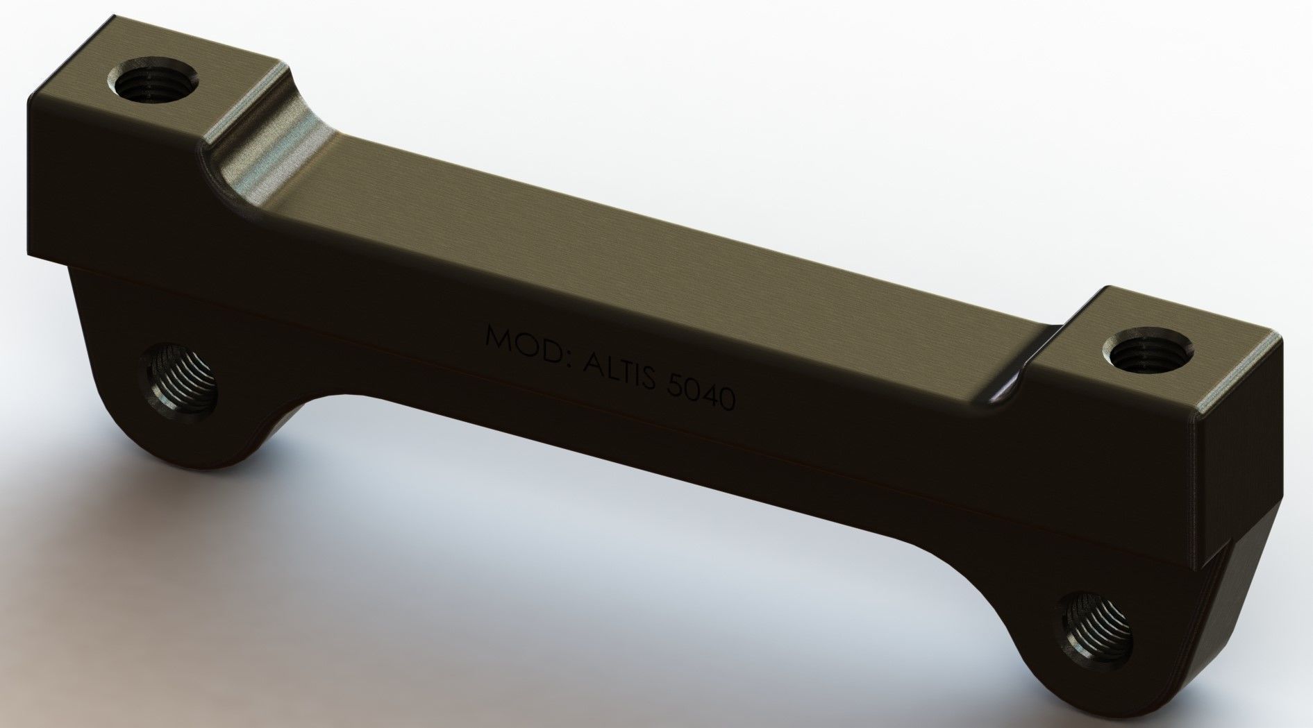 Aluminium Brake Caliper Adapter Bracket for Various Models 3D model ...