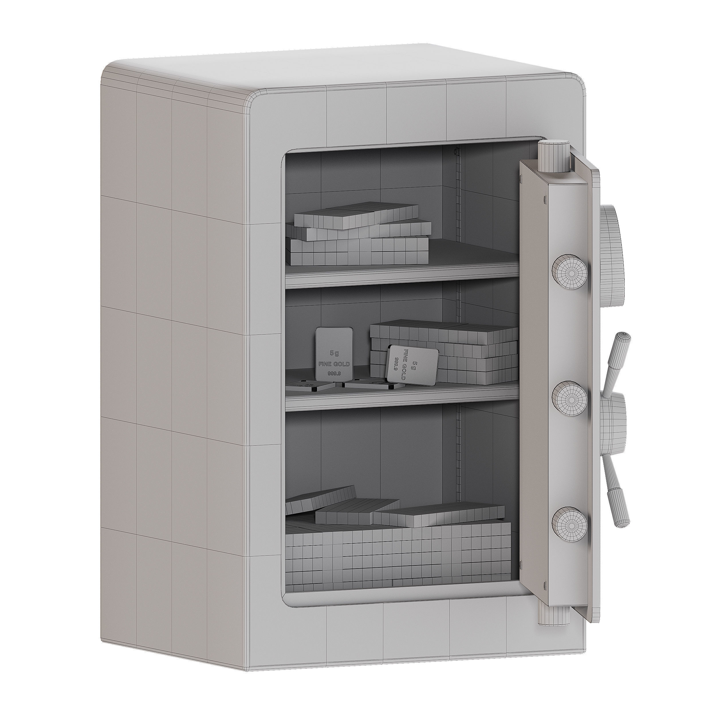 Home Vault Security Safe 3D model | CGTrader