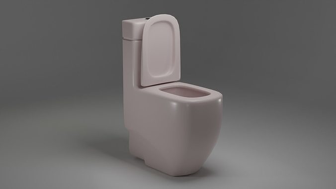 High Quality Commode 3D model | CGTrader
