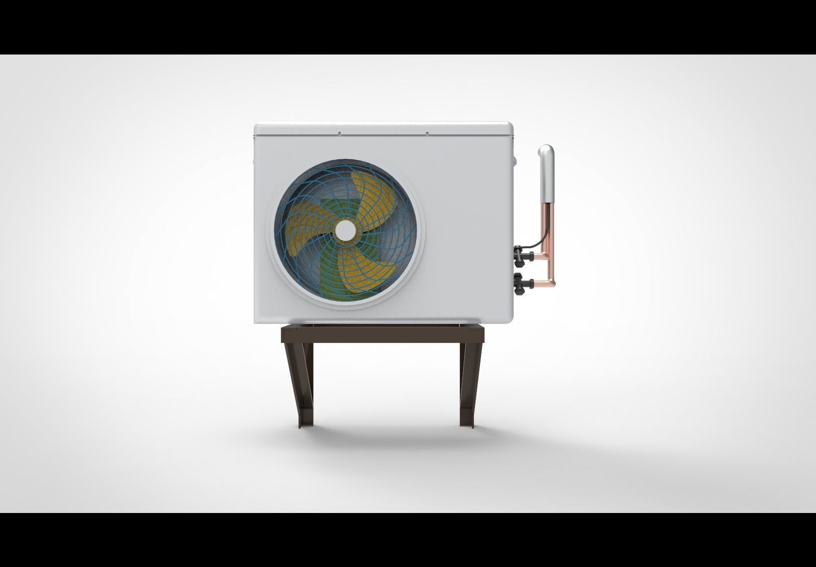 Air conditioning 3D model | CGTrader