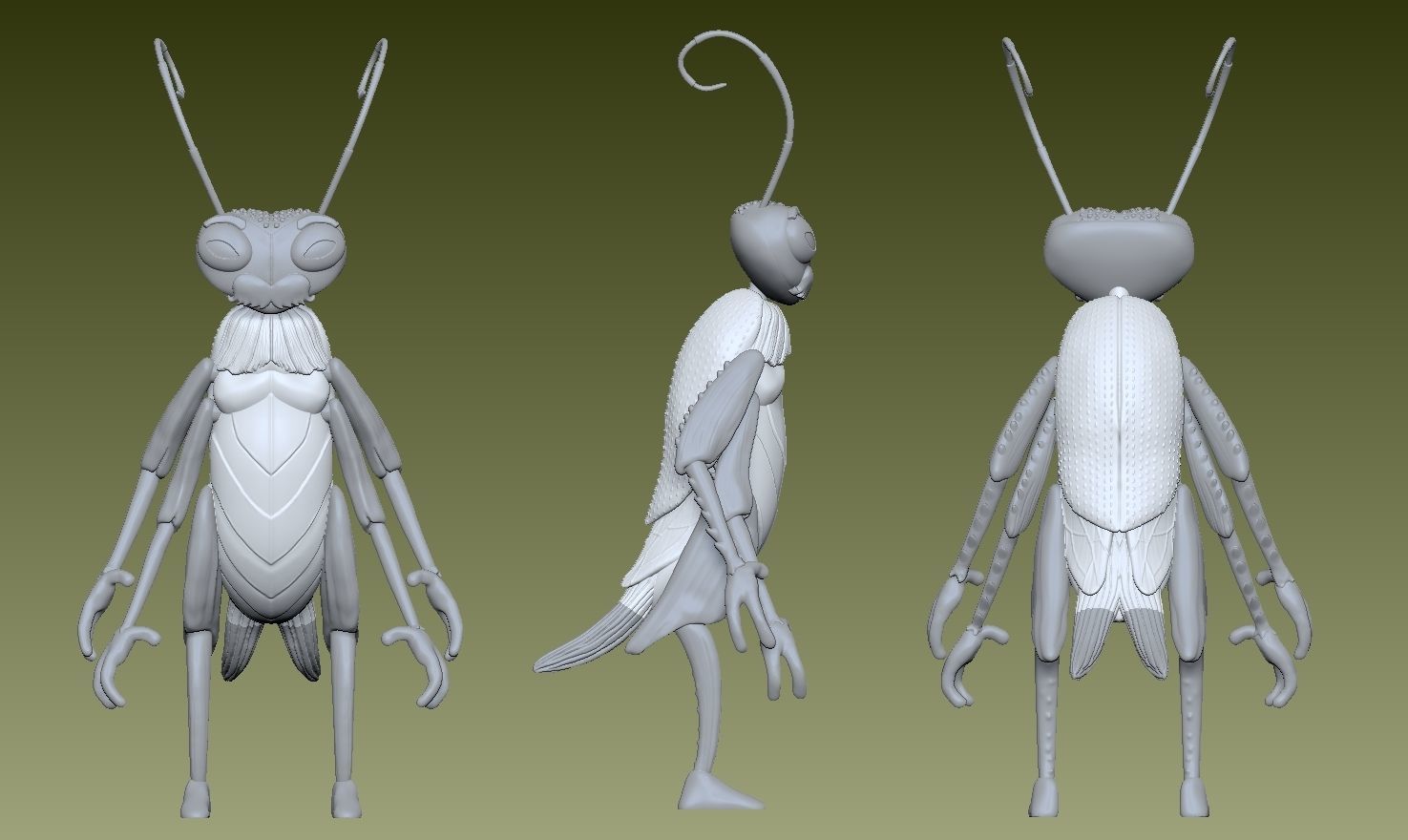 grillo netflix guillermo del toro 3D model 3D printable | CGTrader